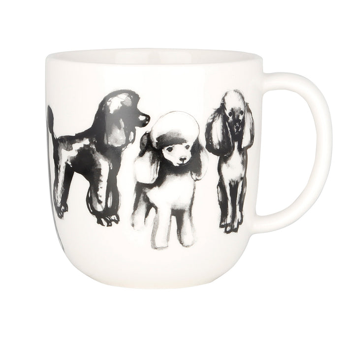 Poodle mug 3 dl – Kultakeramiikka